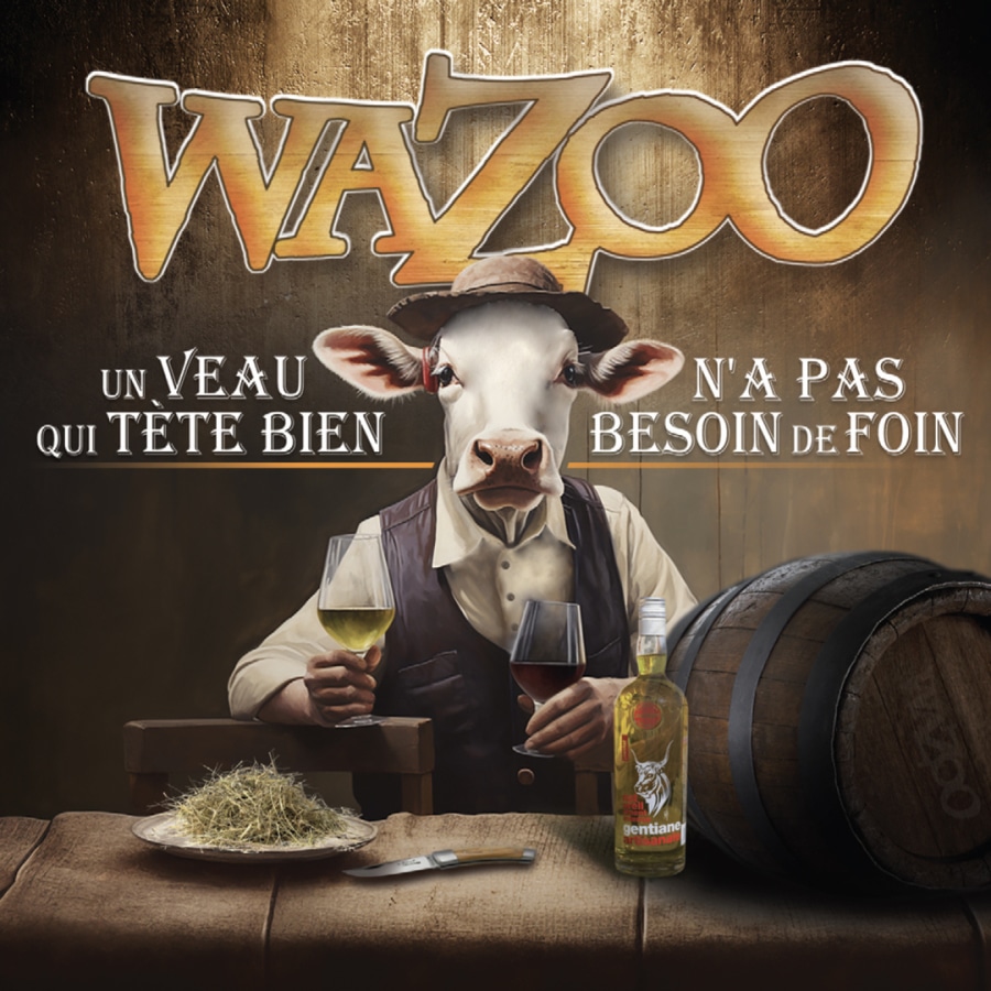 Nouvel Album Wazoo : Un veau qui tète bien n'a pas besoin de foin
